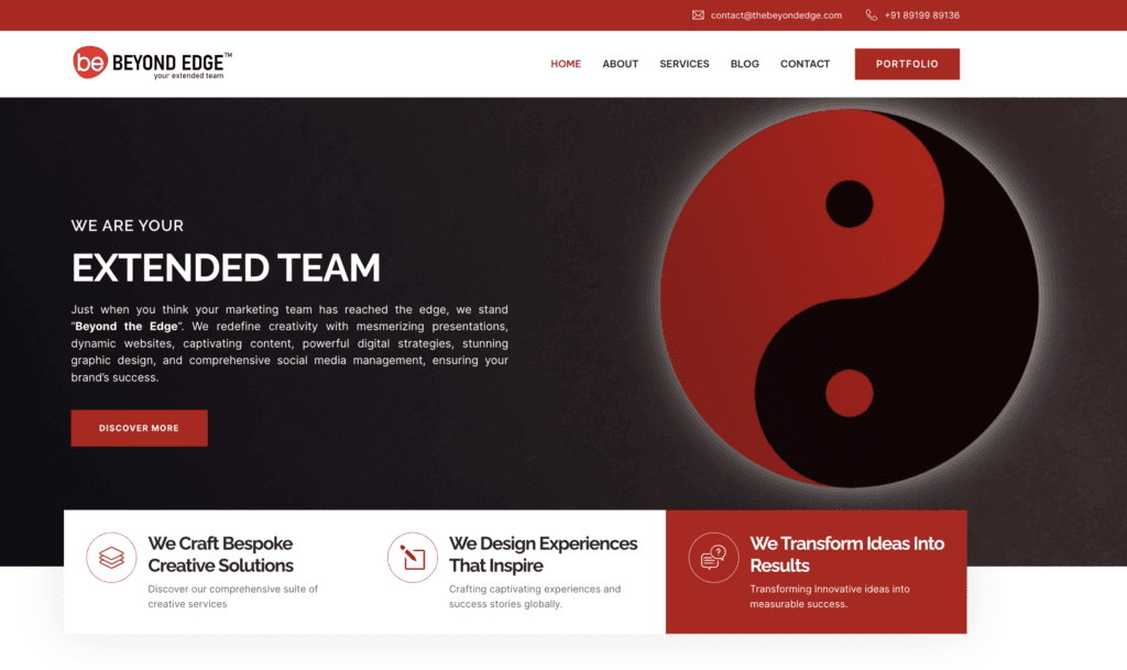 Beyond Edge - Creative Consulting, Digital Strategies & Website Design